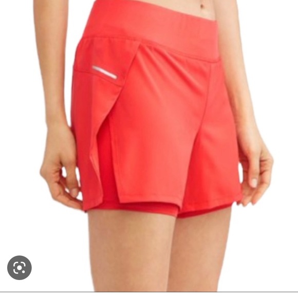 Avia | Shorts | Avia Red Shorts With Liner | Poshmark